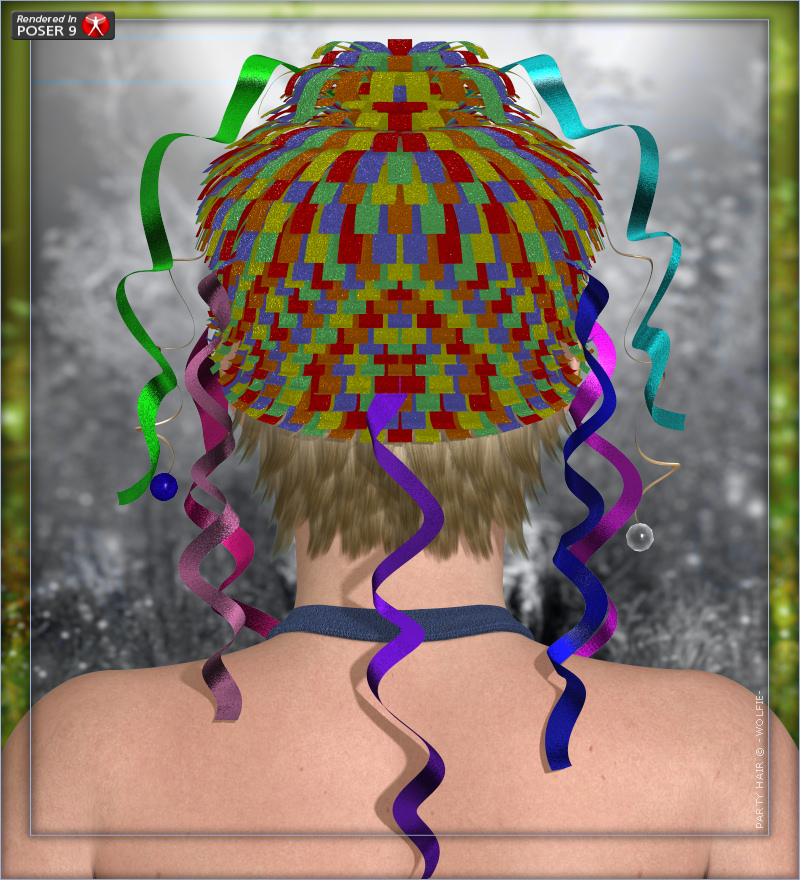 Party Hair | Daz 3D
