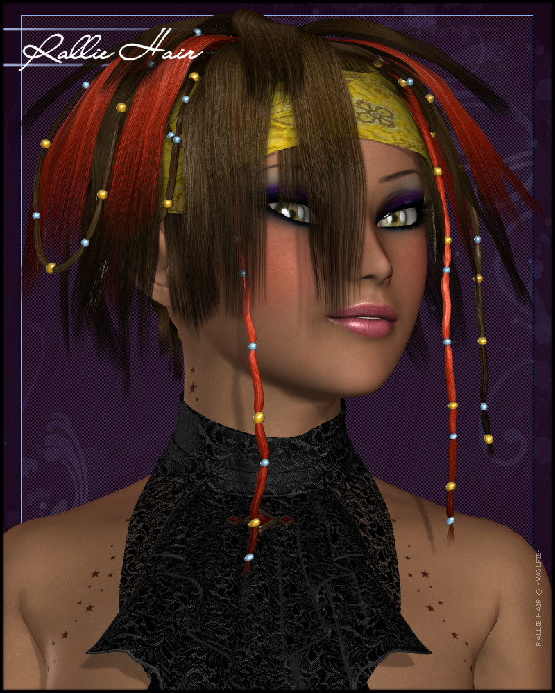 Rallie Hair | Daz 3D