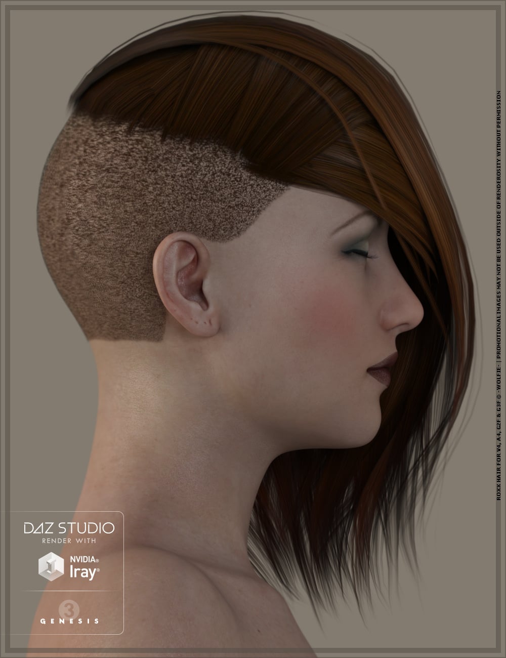 Roxx Hair | Daz 3D