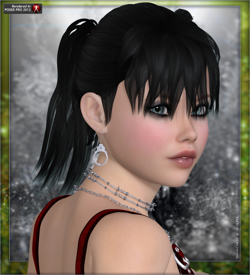 Tarah Hair | Daz 3D