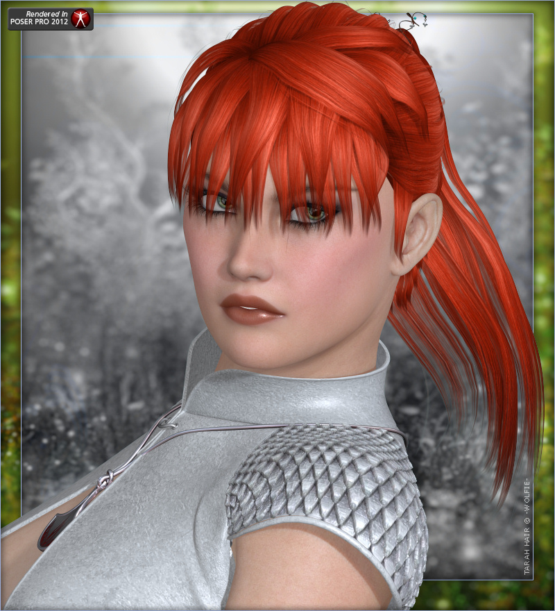 Tarah Hair | Daz 3D