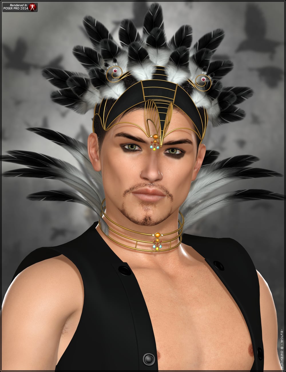 Blackbird V4 M4 G2F | Daz 3D