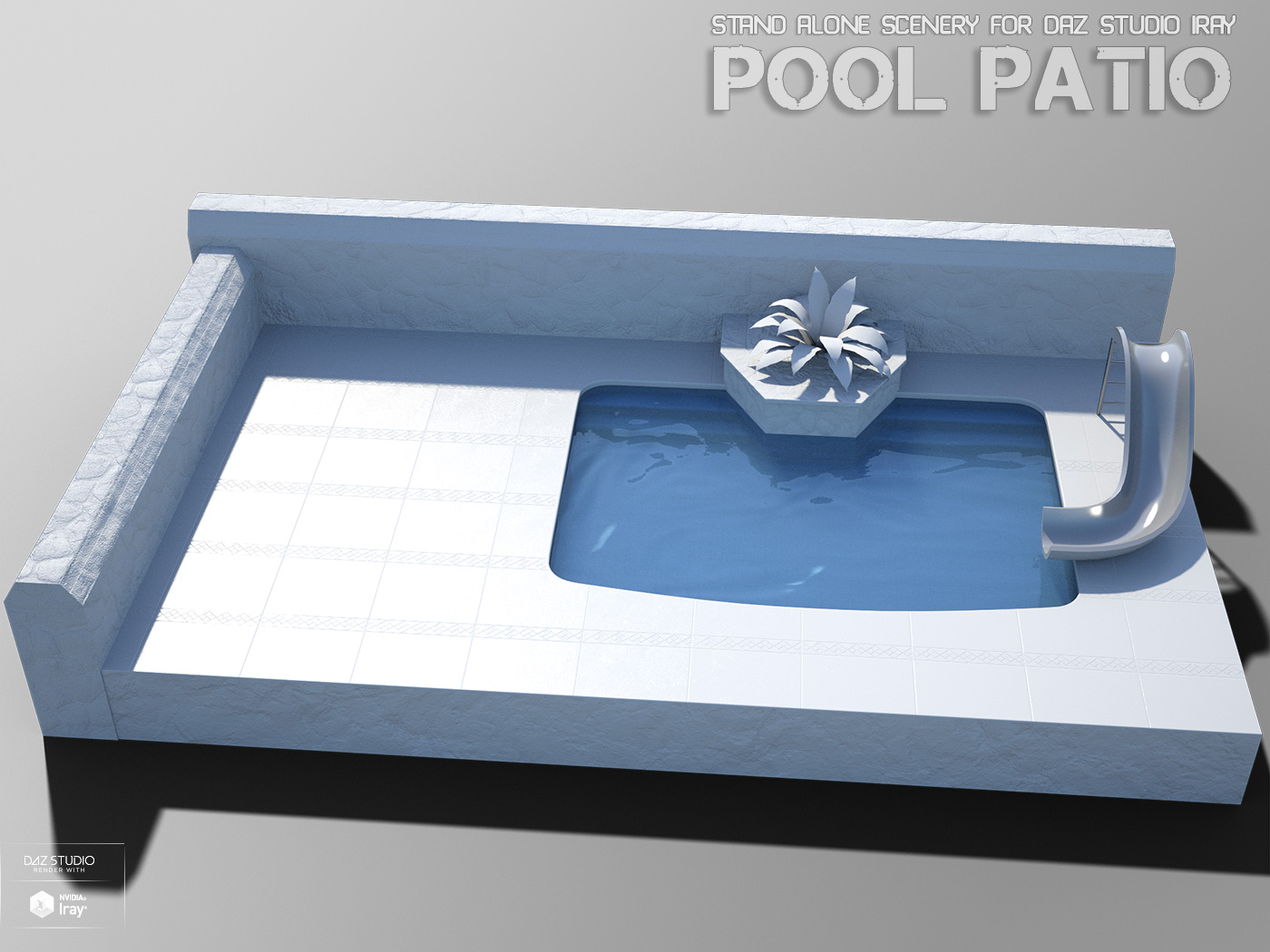 Pool Patio | Daz 3D