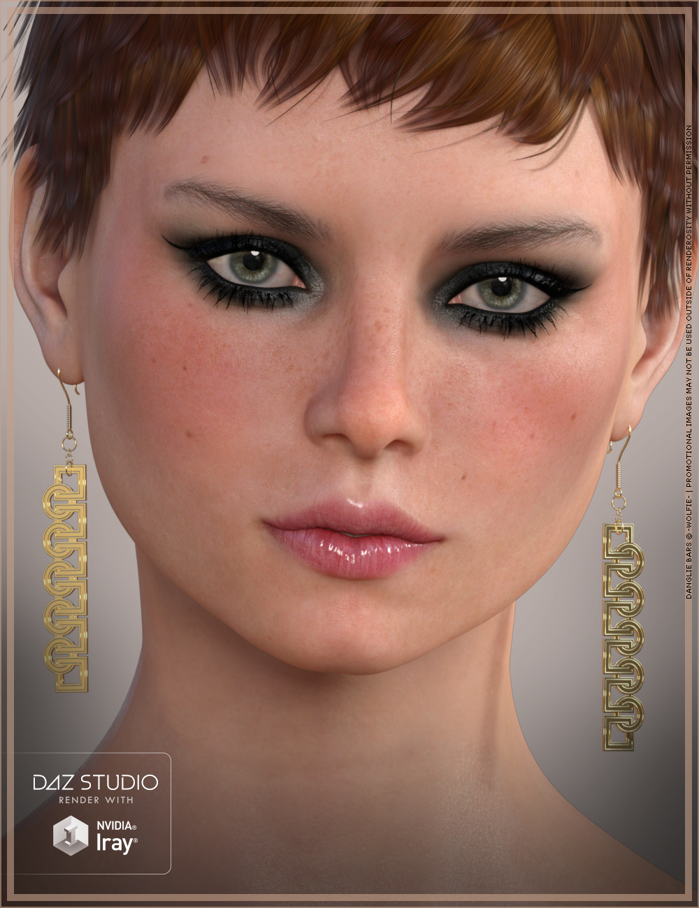 Danglie Bars G3F G8F Daz | Daz 3D