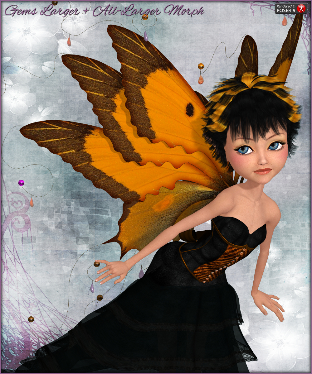Fae Queen Wings | Daz 3D