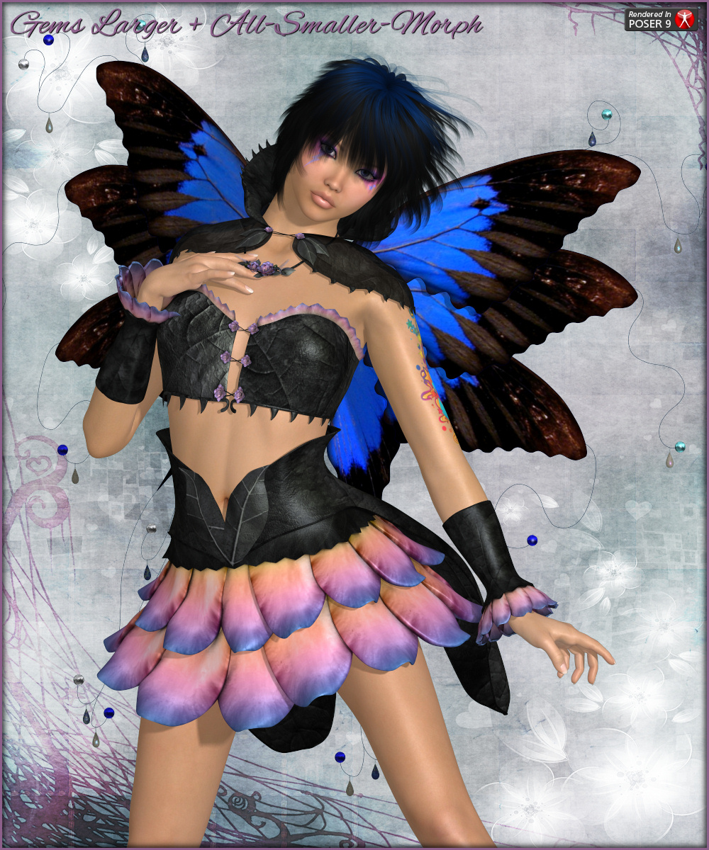 Fae Queen Wings | Daz 3D
