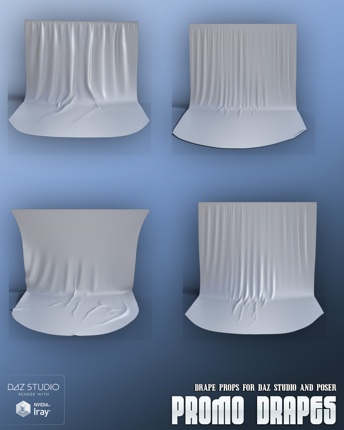Promo Drapes | Daz 3D