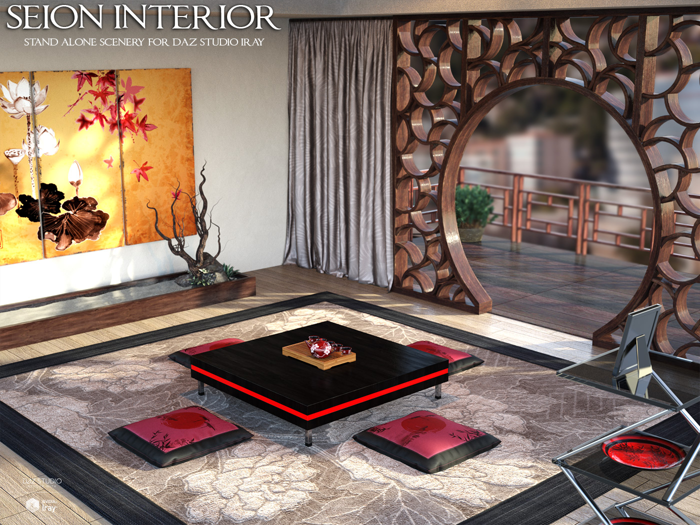 Seion Interior | Daz 3D