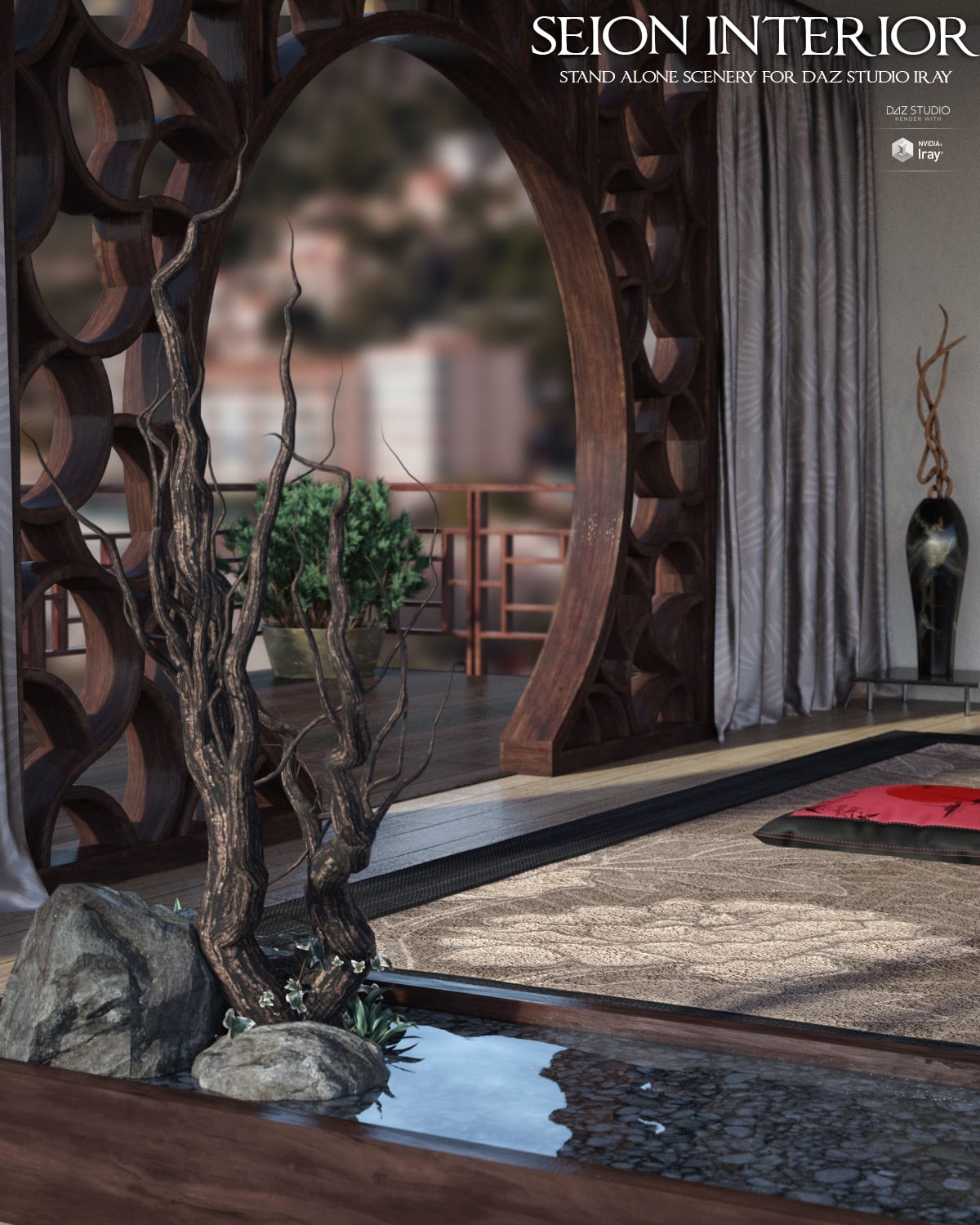 Seion Interior | Daz 3D