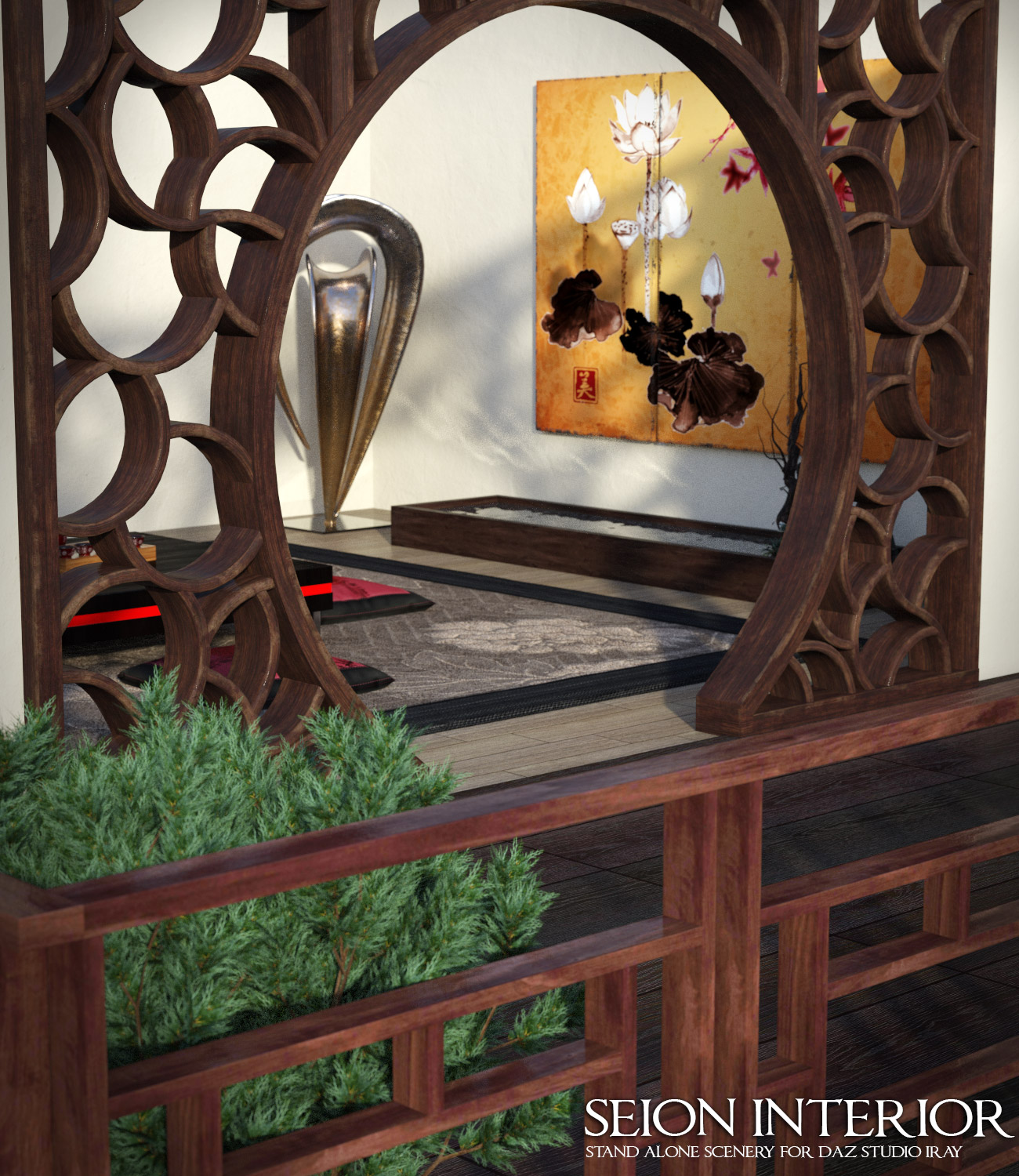 Seion Interior | Daz 3D