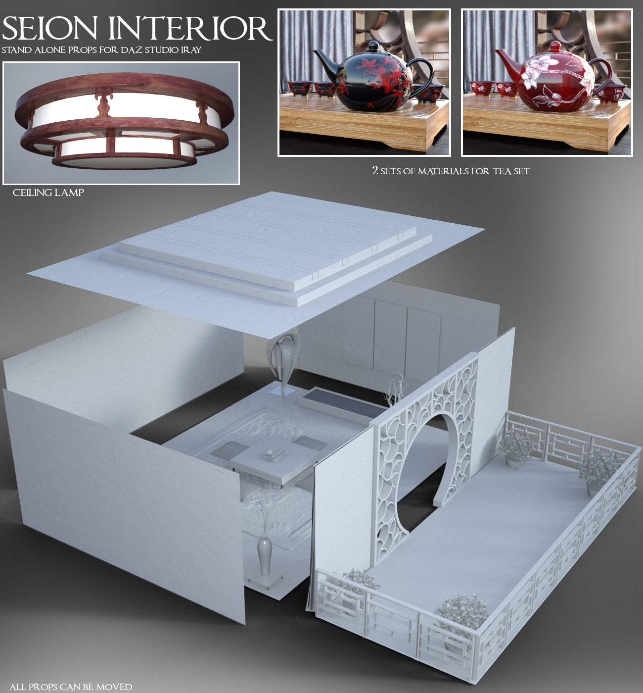 Seion Interior | Daz 3D
