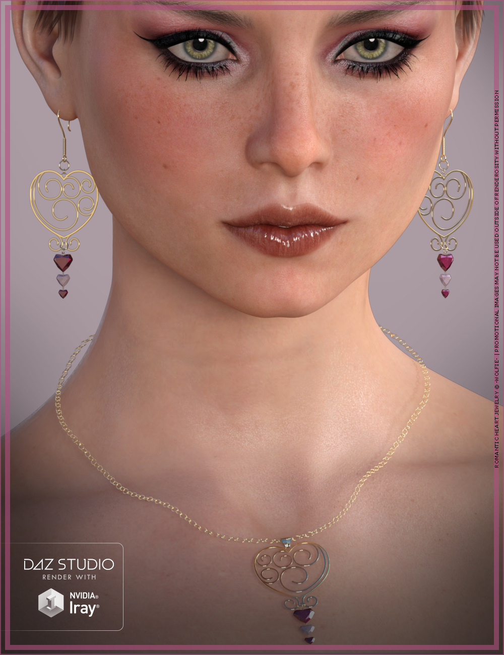 Romantic Heart G3F G8F - Daz | Daz 3D