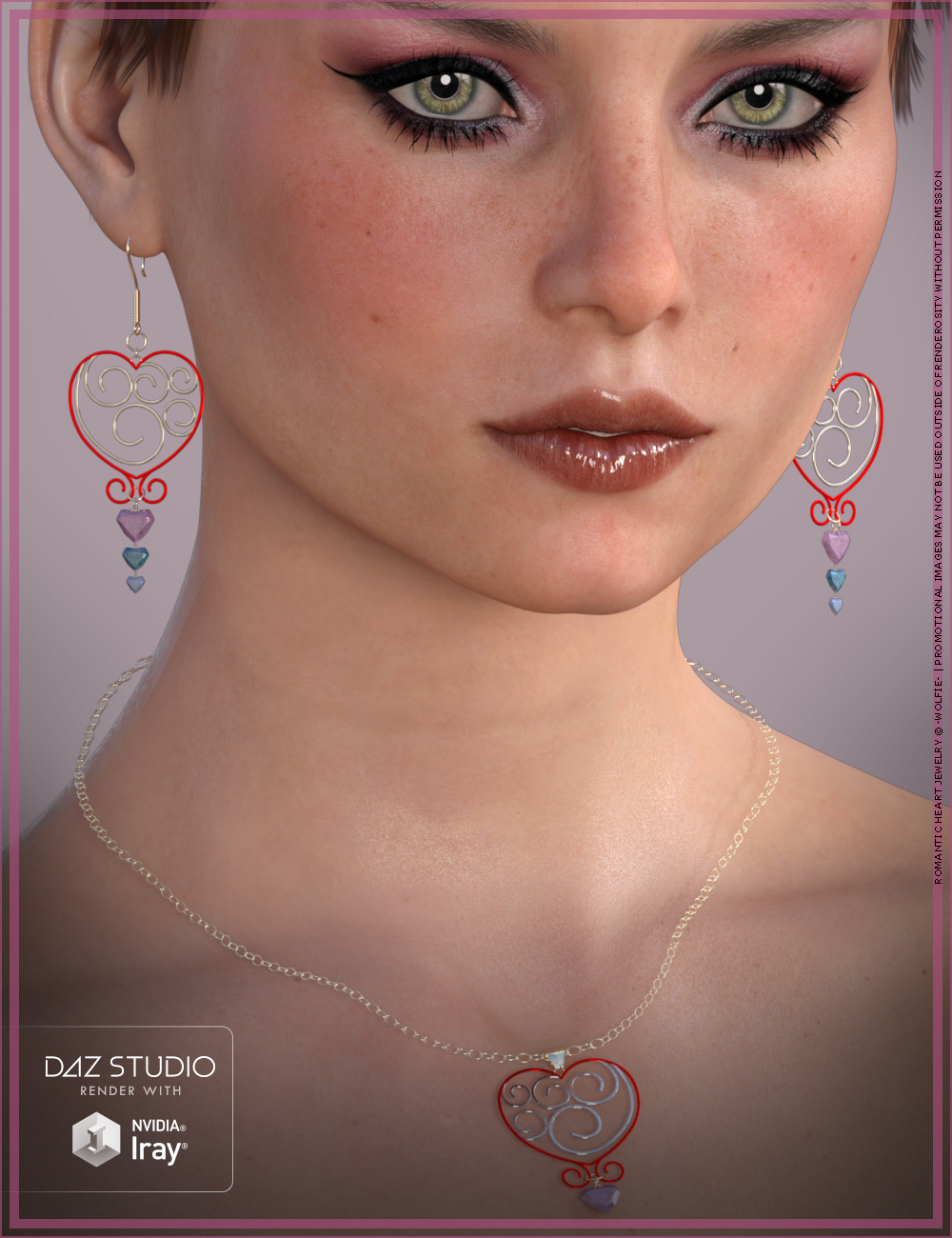 Romantic Heart G3F G8F - Daz | Daz 3D
