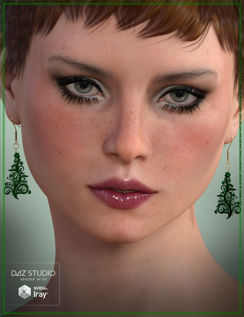 Very Merry G3F G8F Daz | Daz 3D