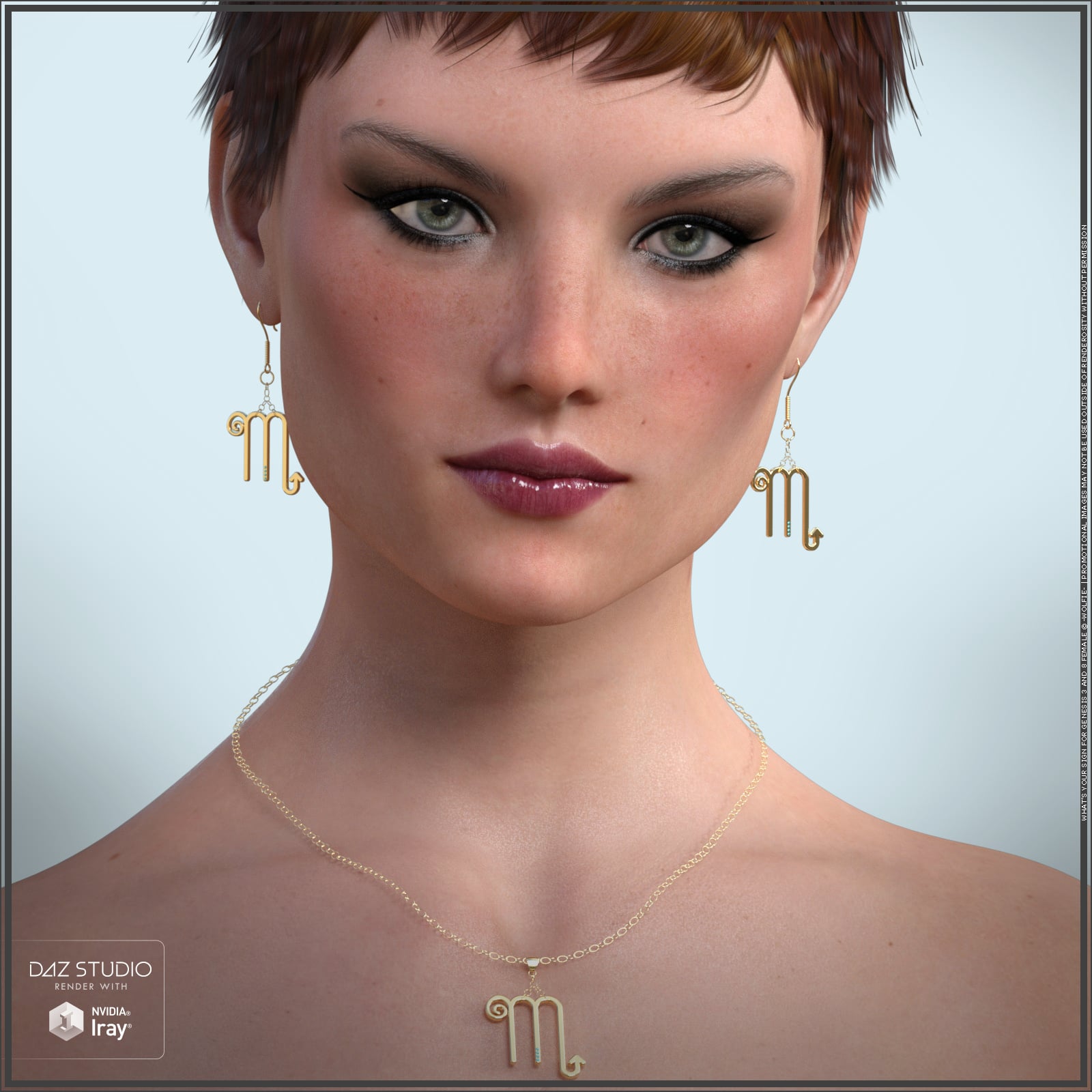 What's Your Sign G3 G8 DAZ | Daz 3D