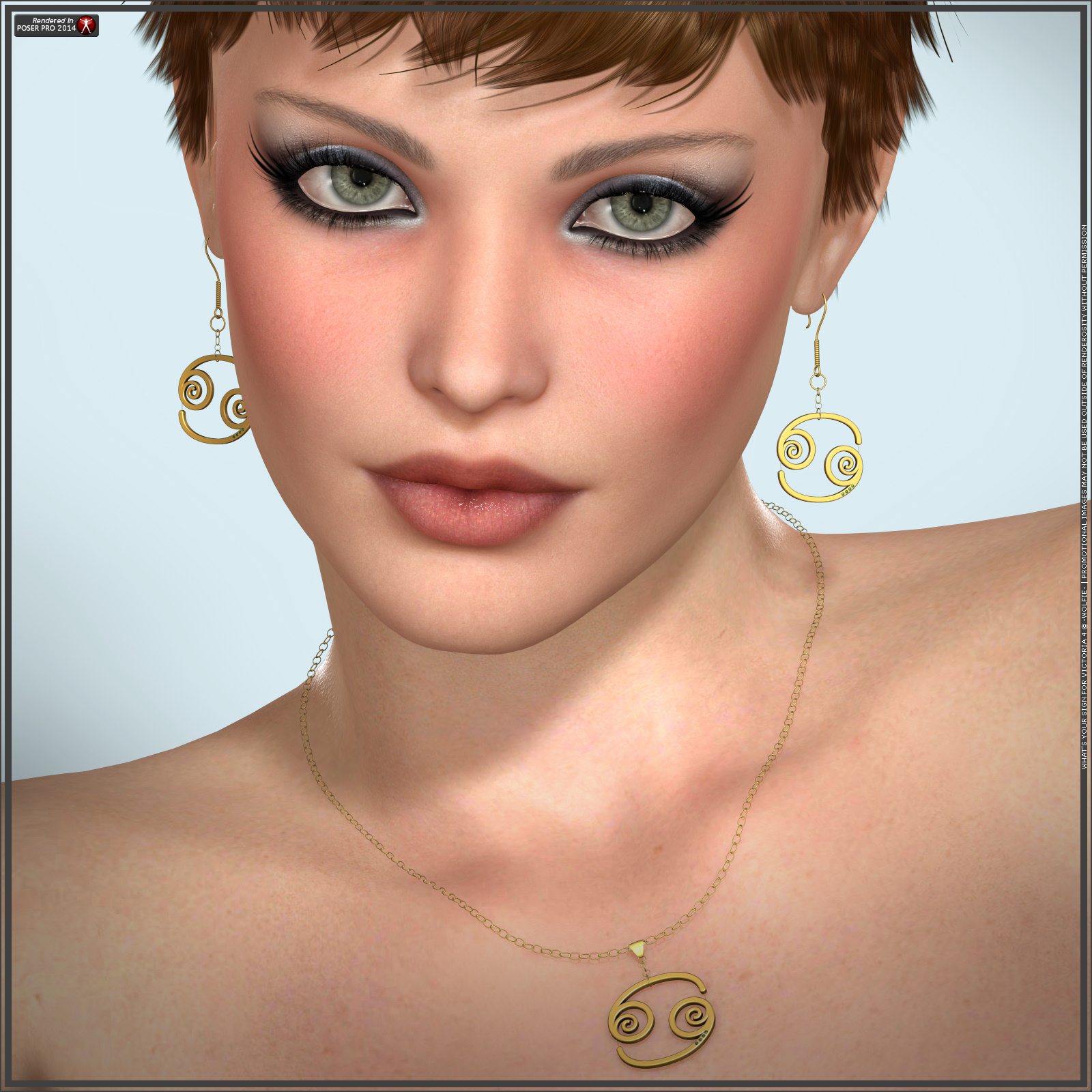 What's Your Sign V4 Poser | Daz 3D