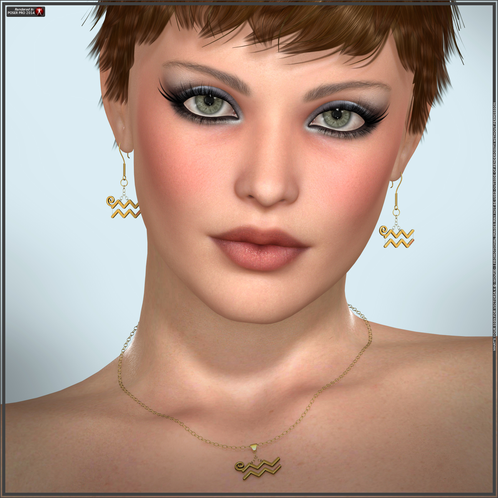 What's Your Sign V4 Poser | Daz 3D