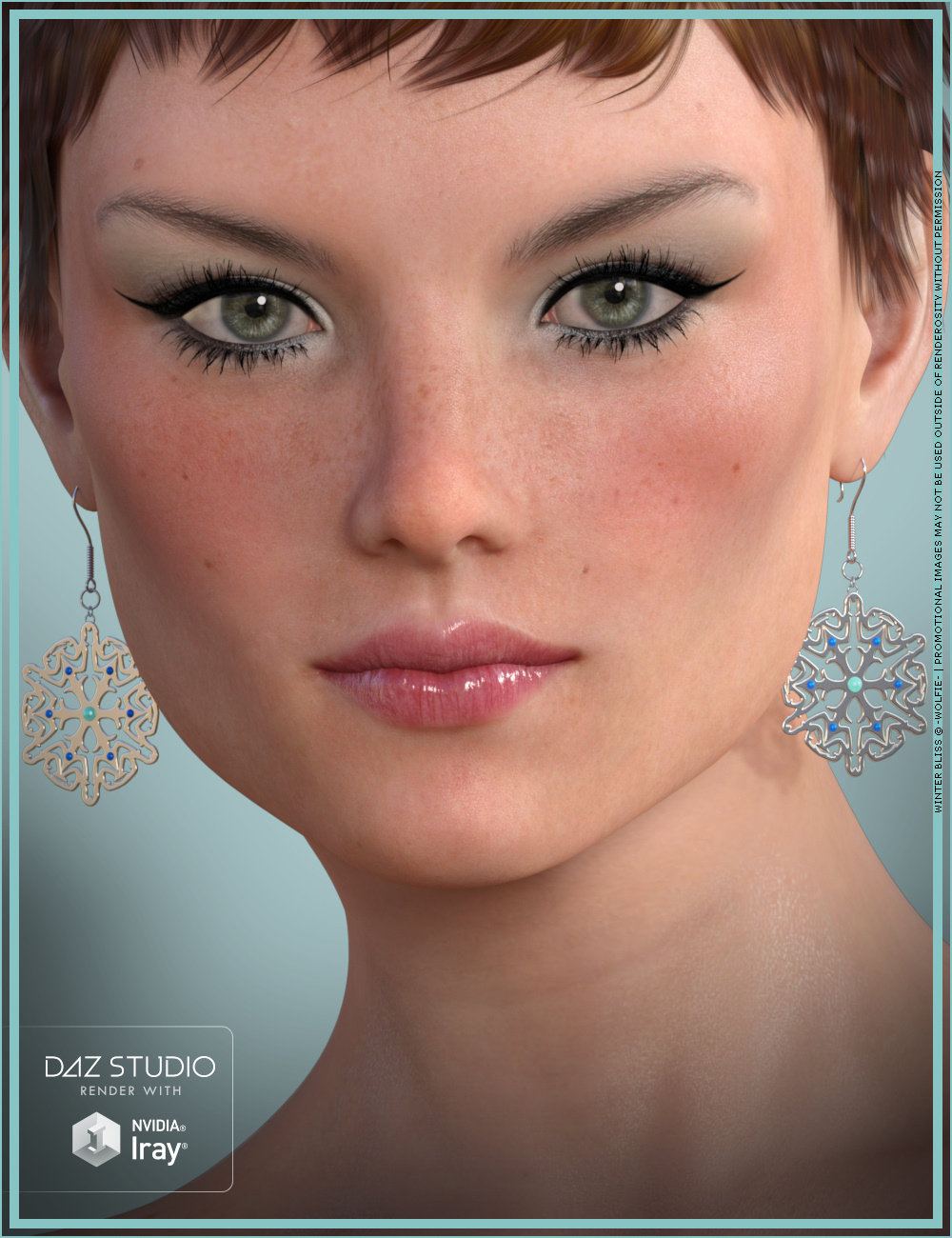 Winter Bliss G3F G8F Daz | Daz 3D
