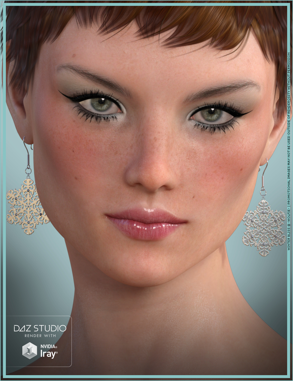 Winter Bliss G3F G8F Daz | Daz 3D
