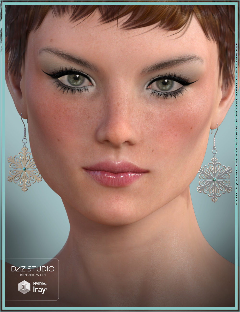 Winter Bliss G3F G8F Daz | Daz 3D