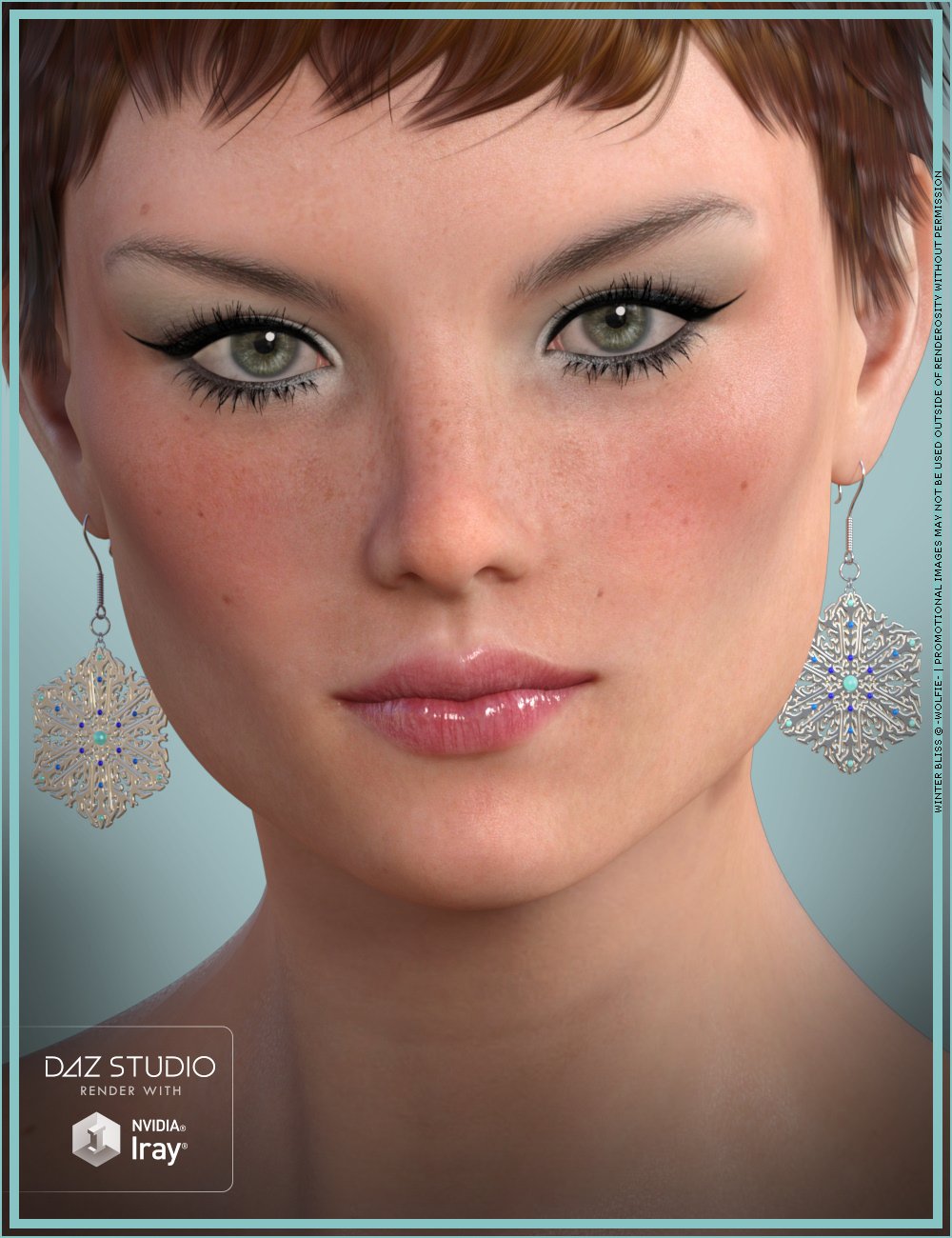 Winter Bliss G3F G8F Daz | Daz 3D