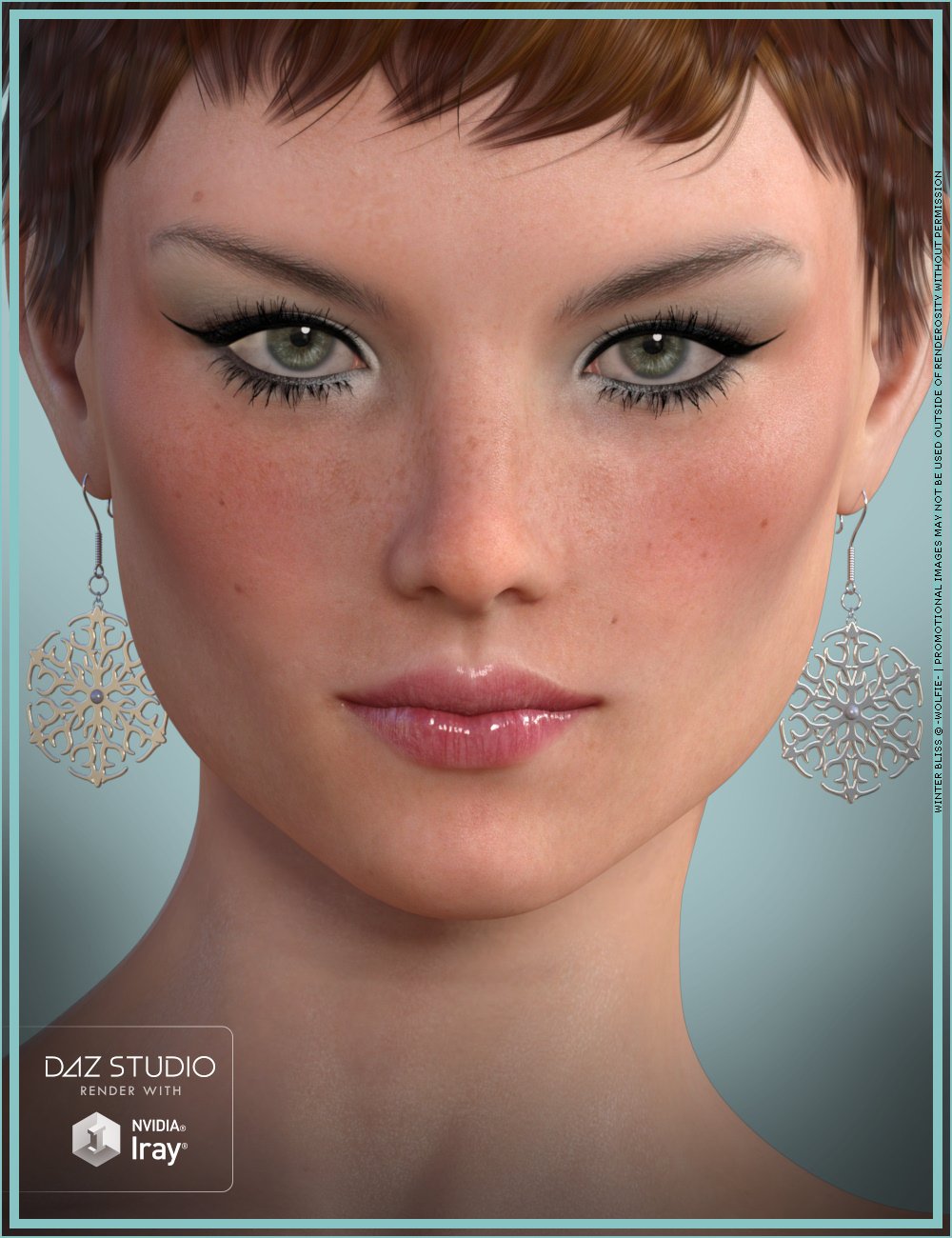 Winter Bliss G3F G8F Daz | Daz 3D