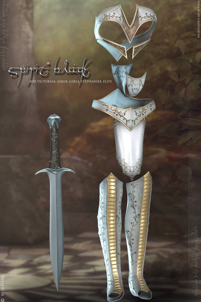 Spirit Blade V4/A4/G4 | Daz 3D
