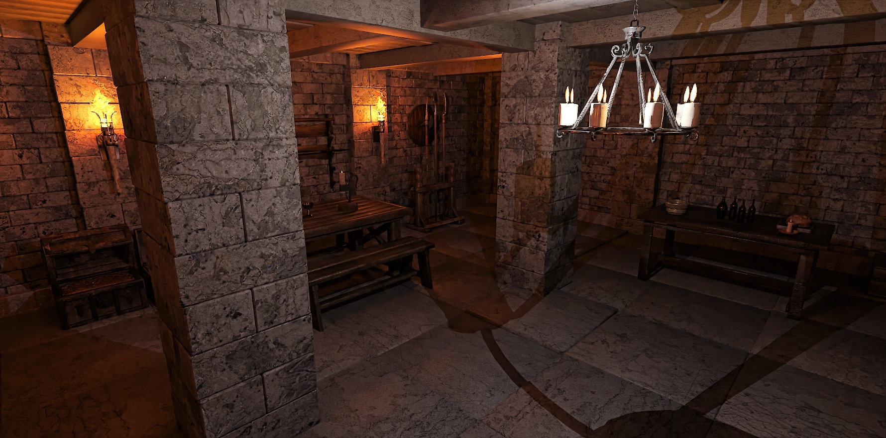 FG Dungeon | Daz 3D