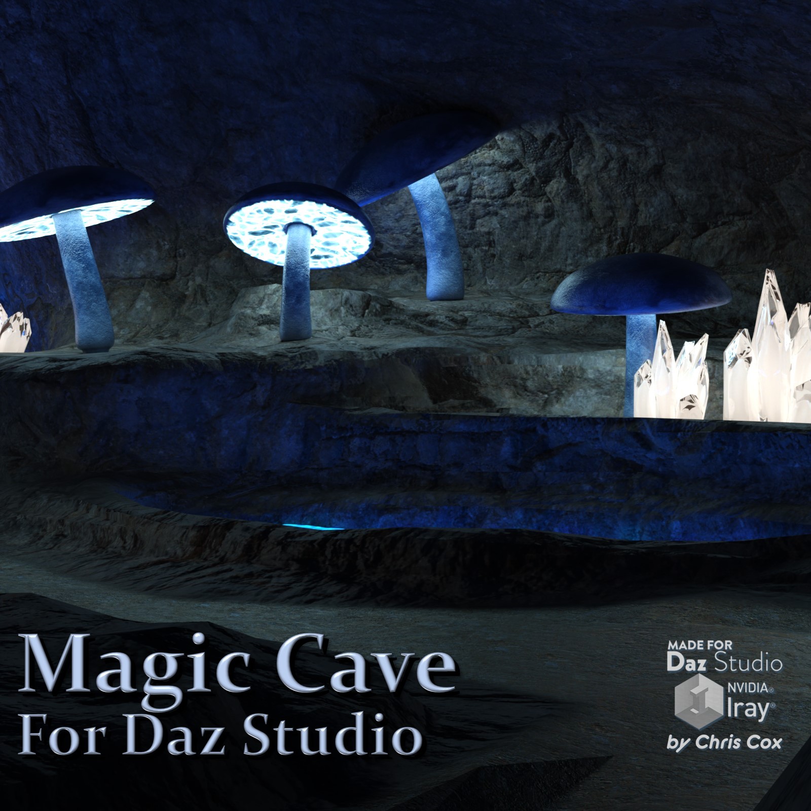 Magic Cave for DS | Daz 3D