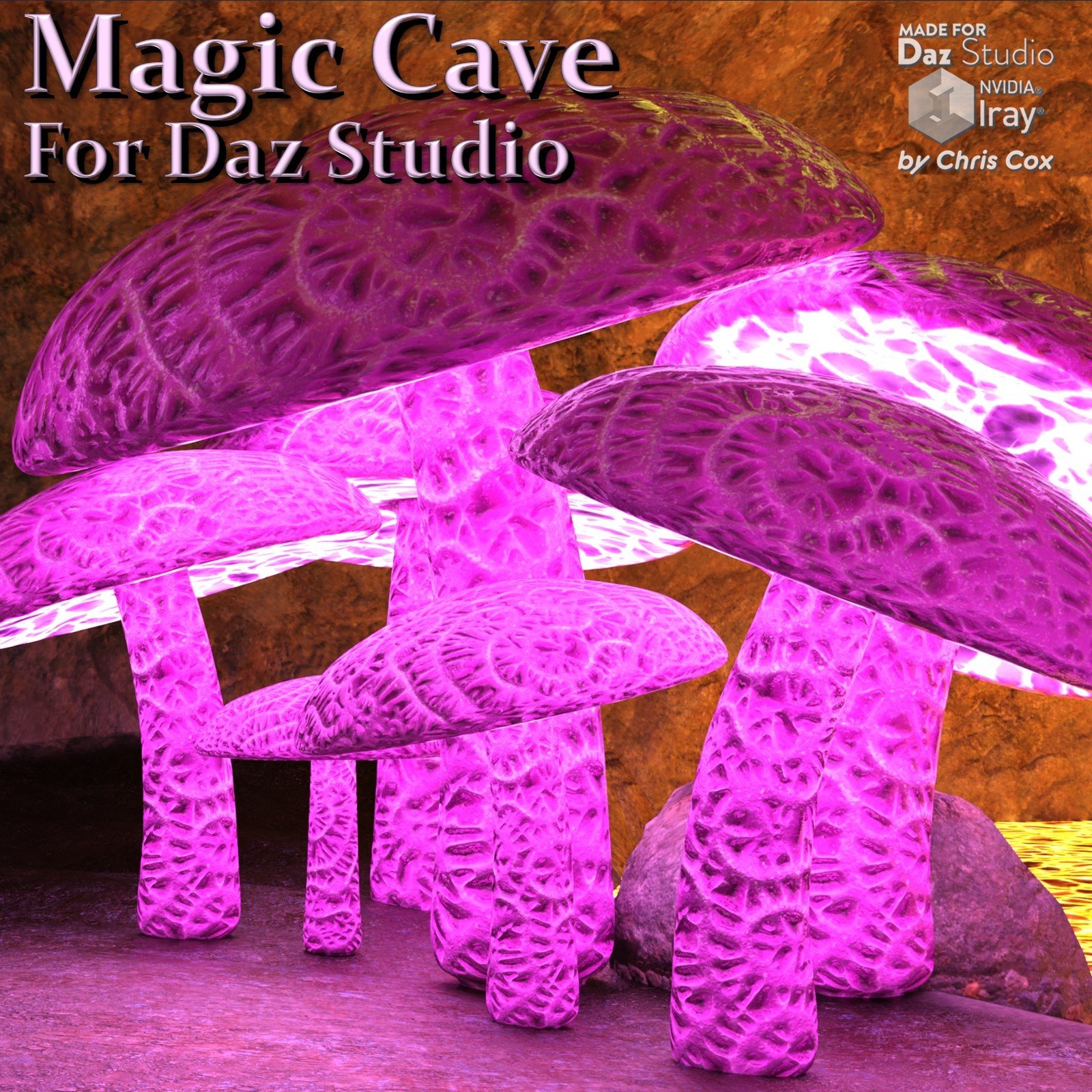 Magic Cave for DS | Daz 3D