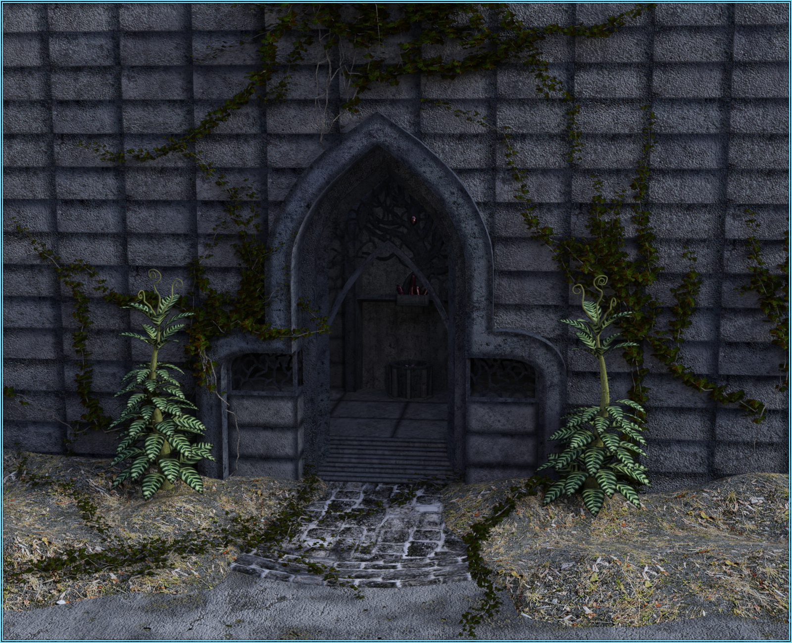 Elven Shrine for Daz | Daz 3D