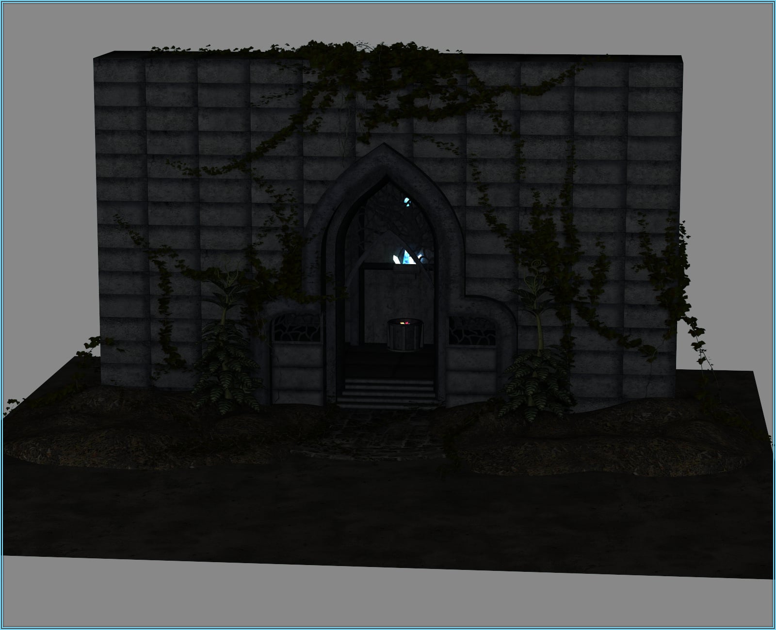 Elven Shrine for Poser | Daz 3D