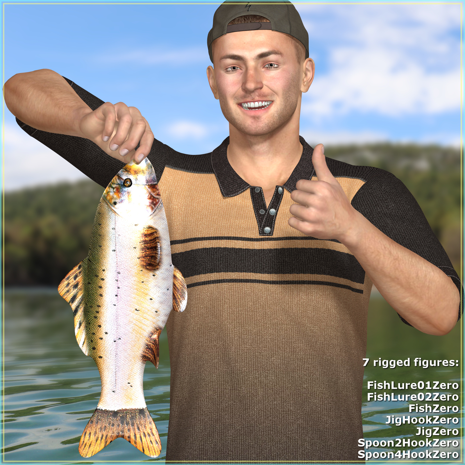 Got Bait for Poser | Daz 3D