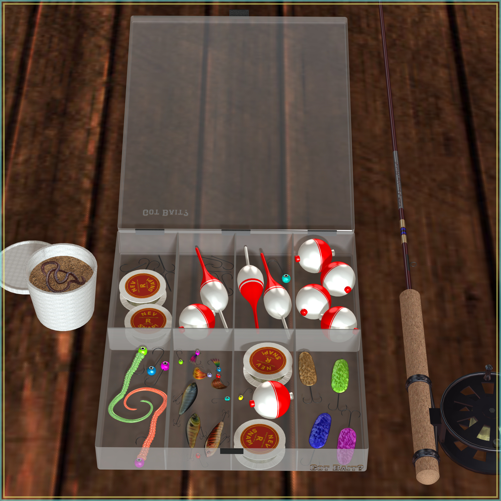 Got Bait for Poser | Daz 3D