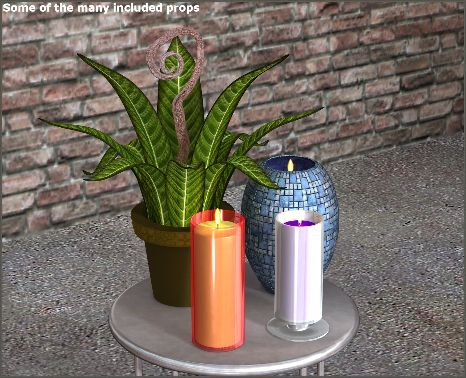 Rooftop Retreat for Poser | Daz 3D