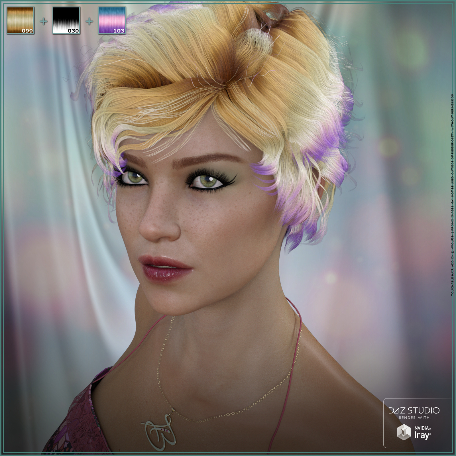 Touchable Bella Bleu | Daz 3D