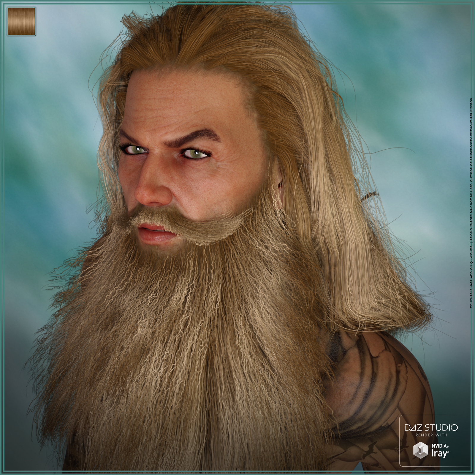 Touchable Biker | Daz 3D