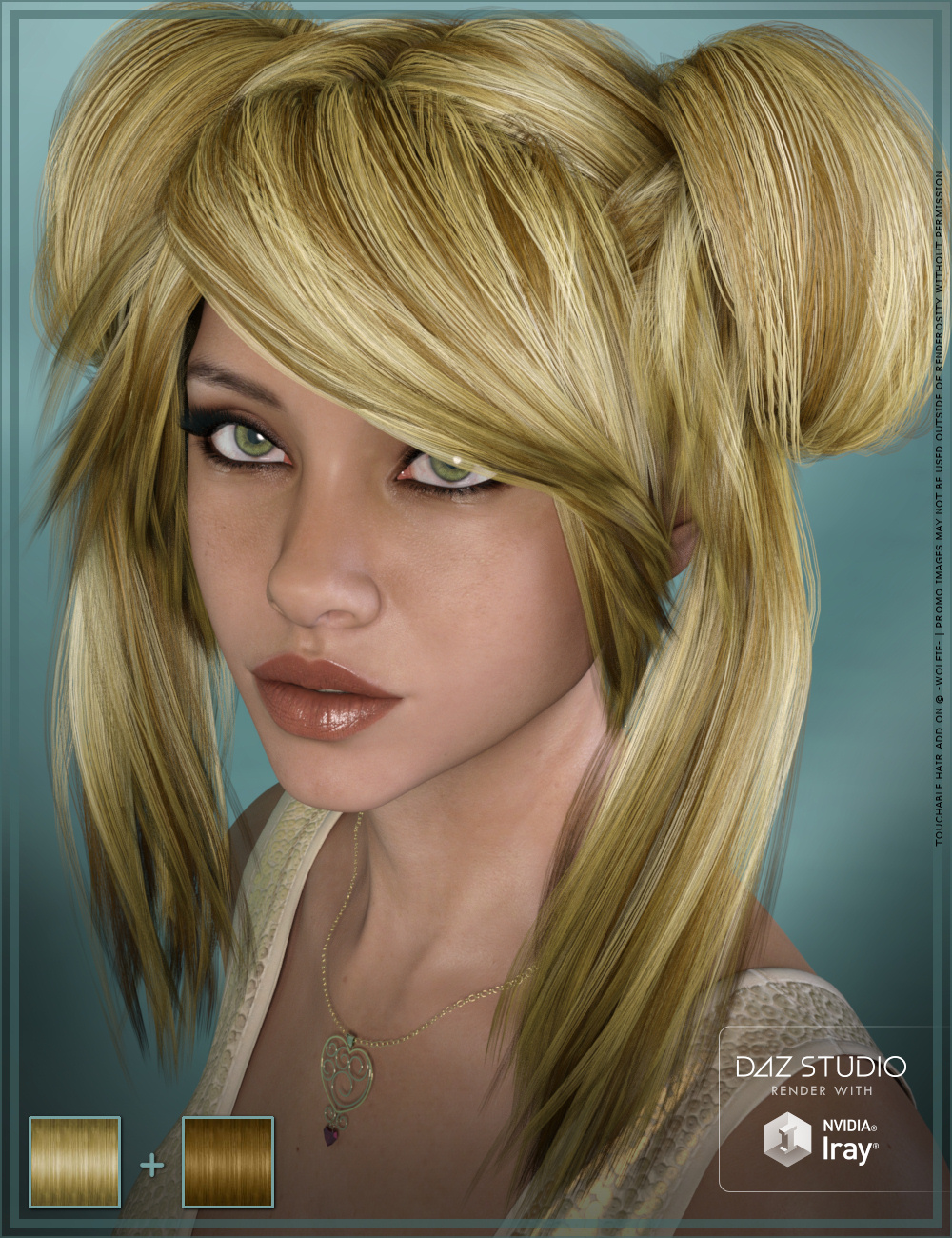 Touchable Cady | Daz 3D
