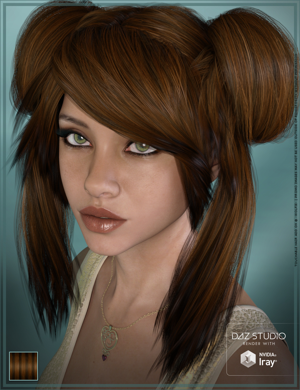 Touchable Cady | Daz 3D
