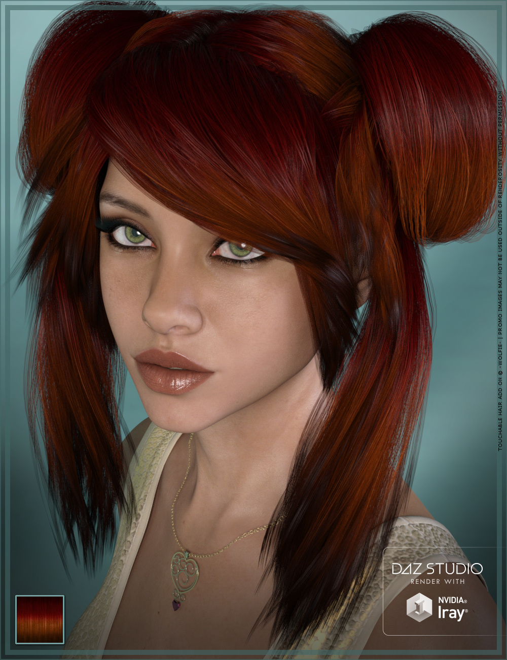 Touchable Cady | Daz 3D