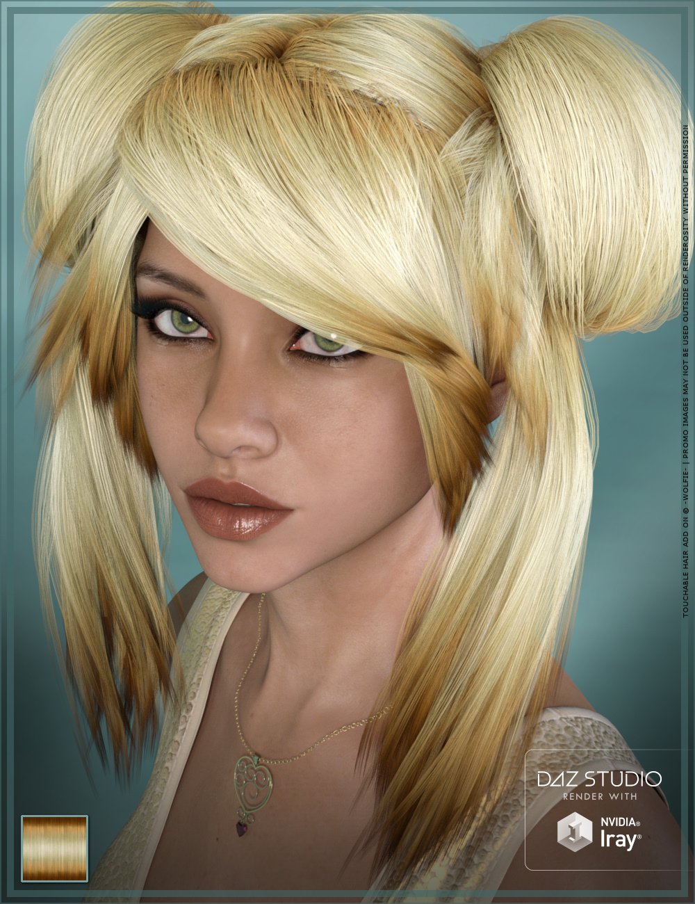 Touchable Cady | Daz 3D