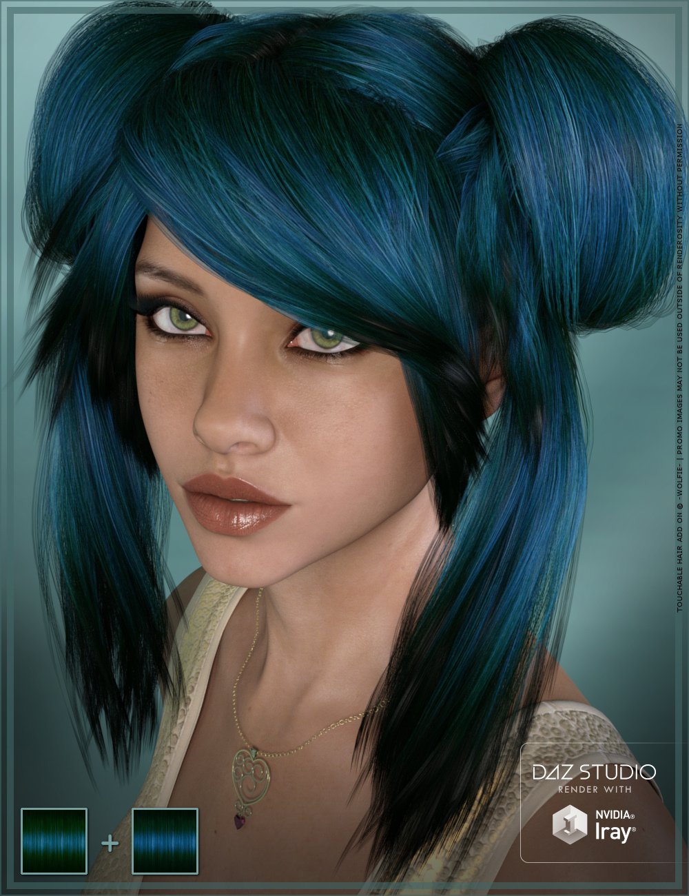 Touchable Cady | Daz 3D