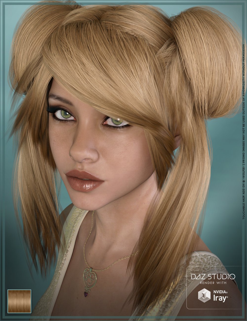 Touchable Cady | Daz 3D