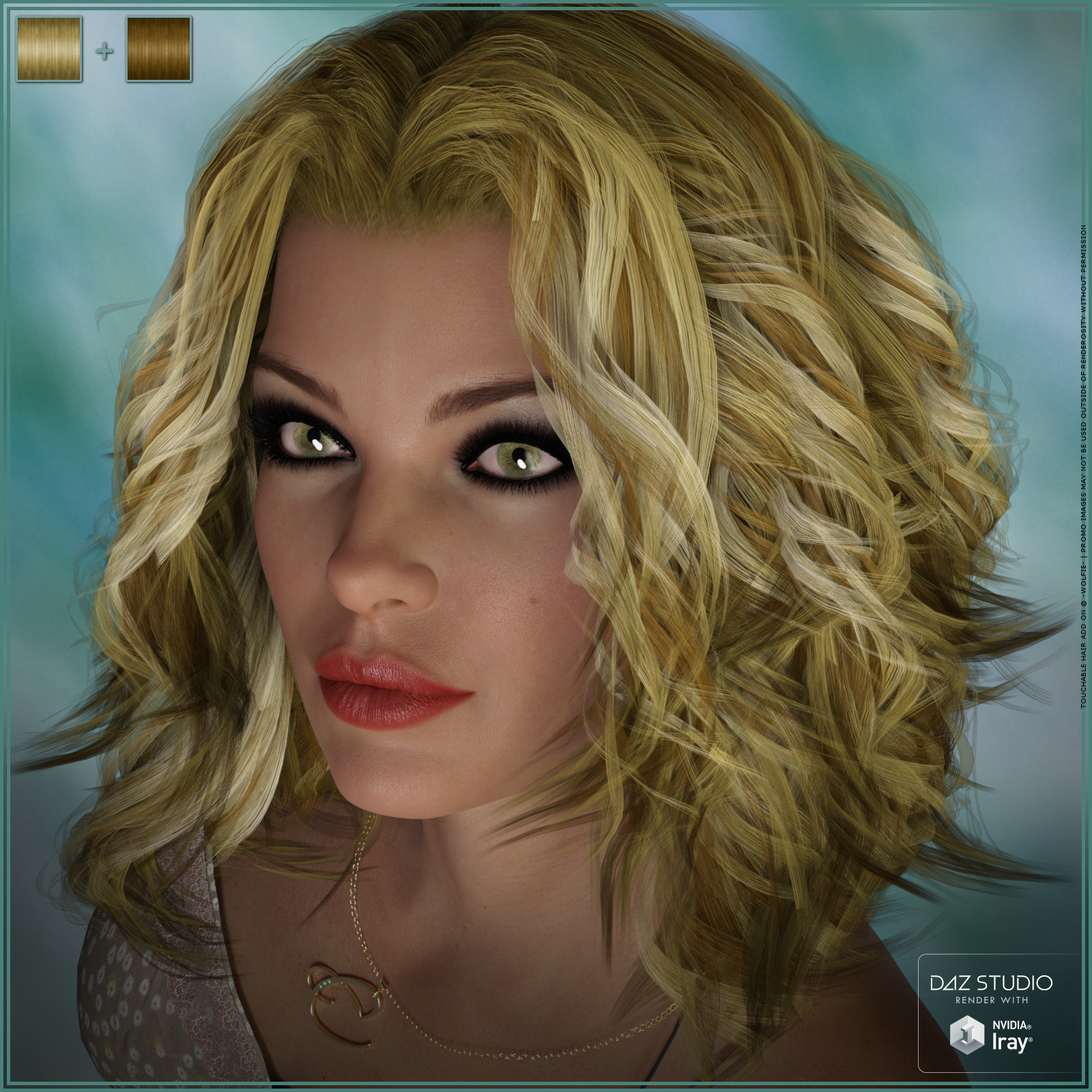 Touchable Caleela | Daz 3D