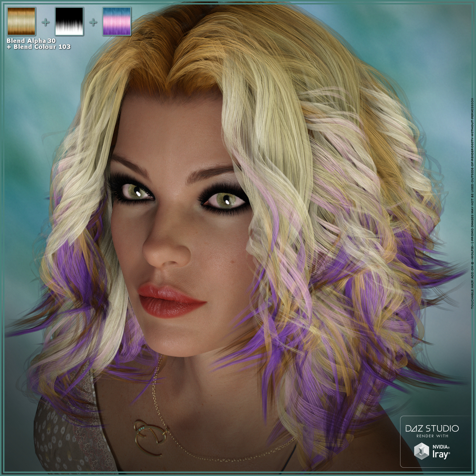 Touchable Caleela | Daz 3D