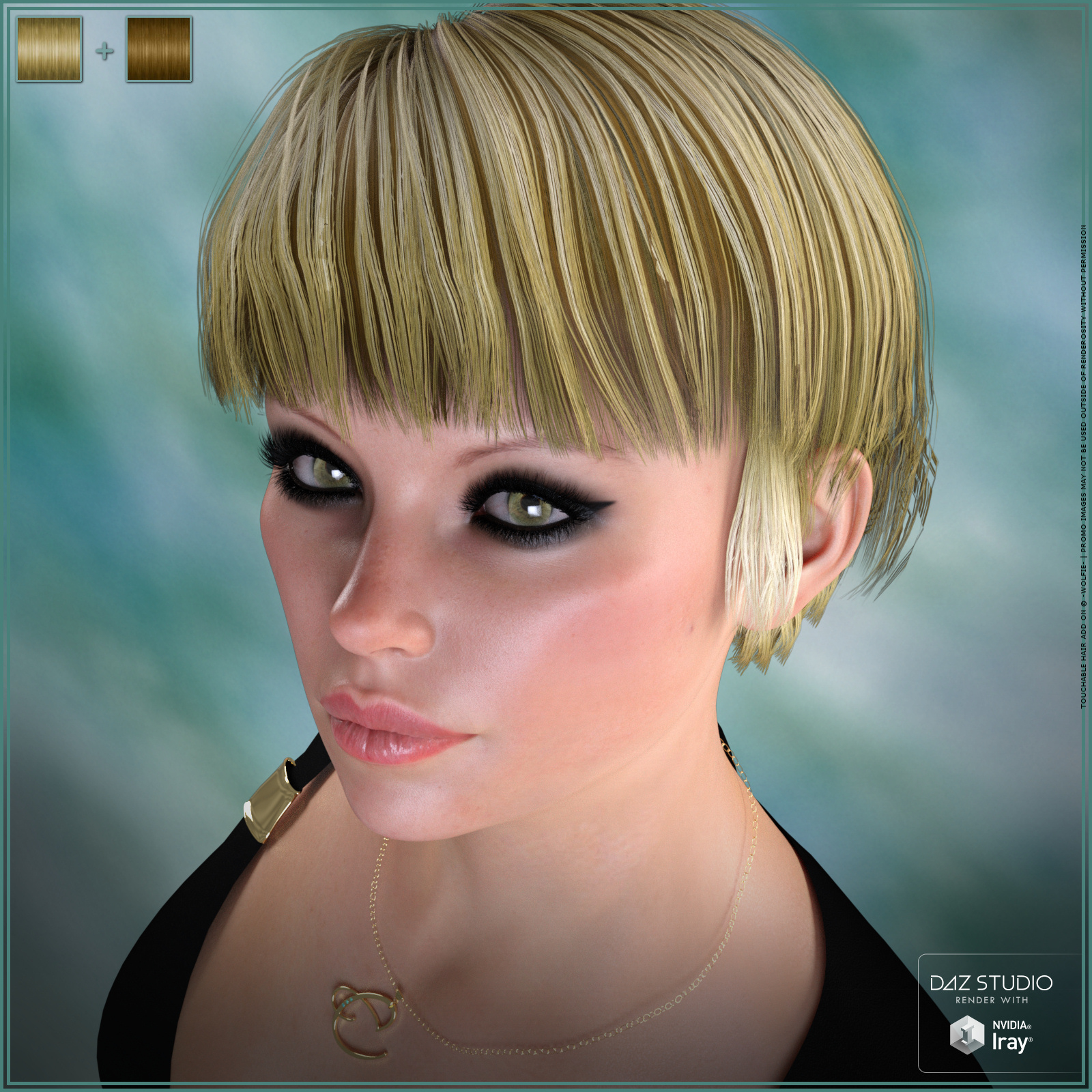 Touchable Carella | Daz 3D