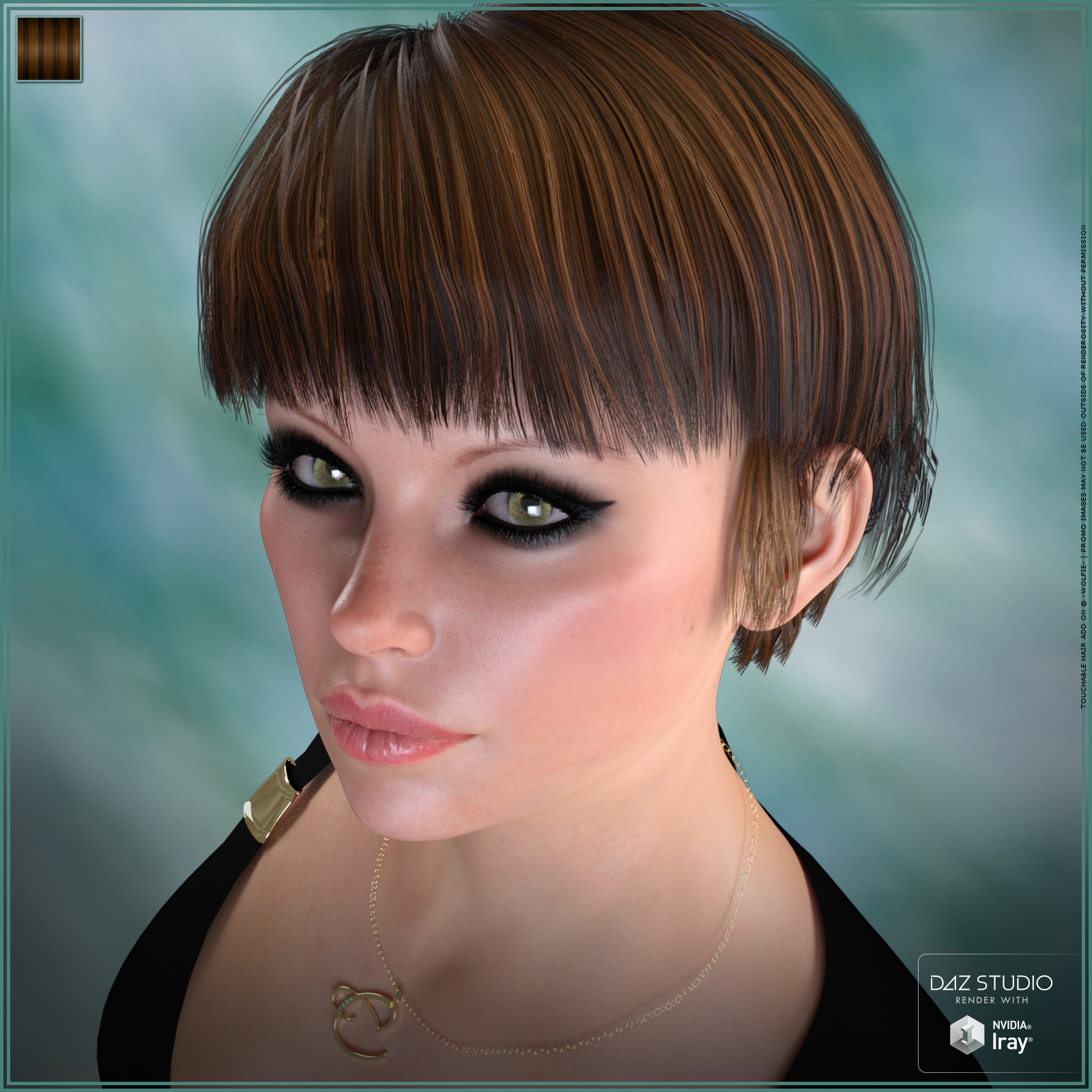 Touchable Carella | Daz 3D
