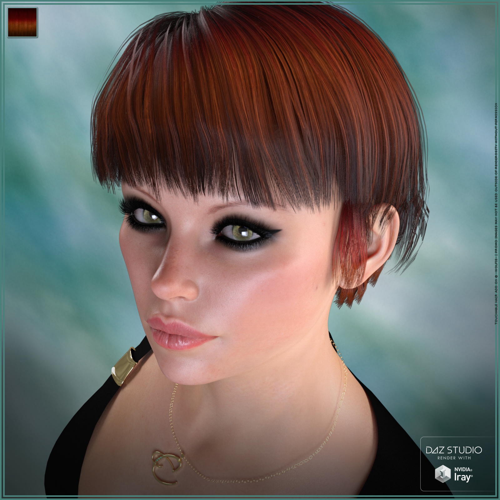 Touchable Carella | Daz 3D