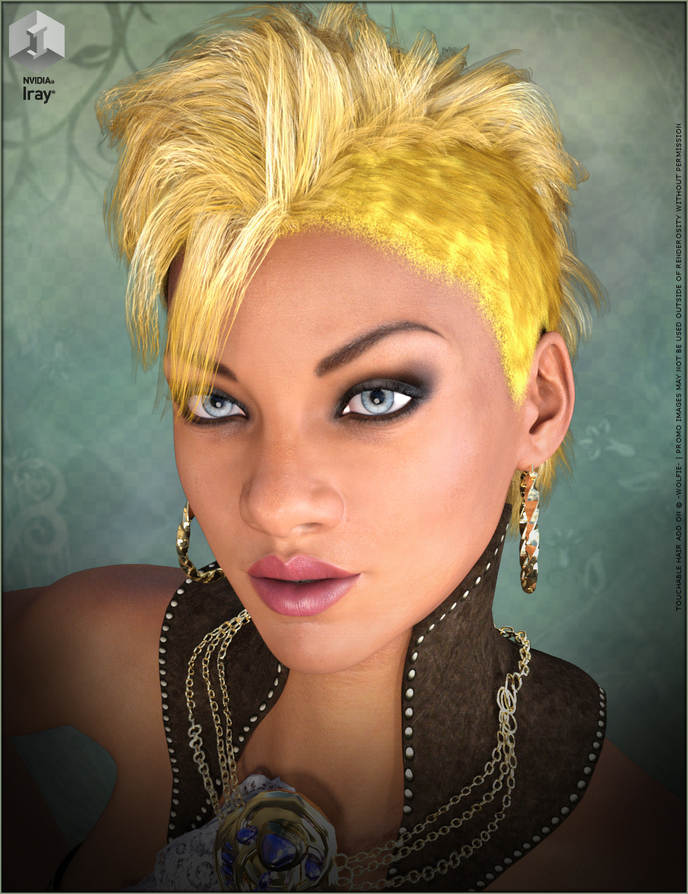 Touchable Chace | Daz 3D