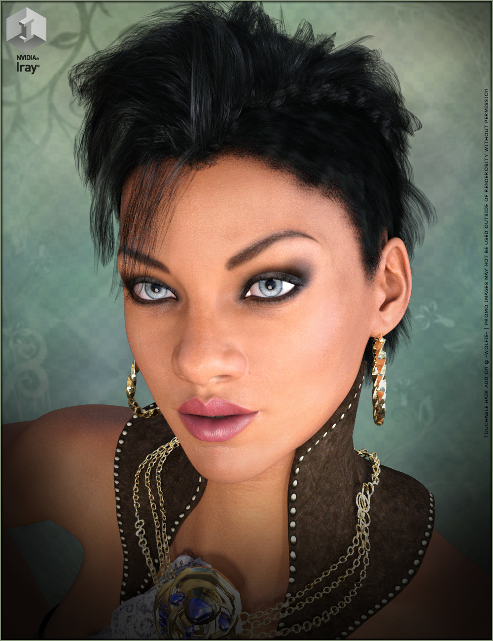 Touchable Chace | Daz 3D